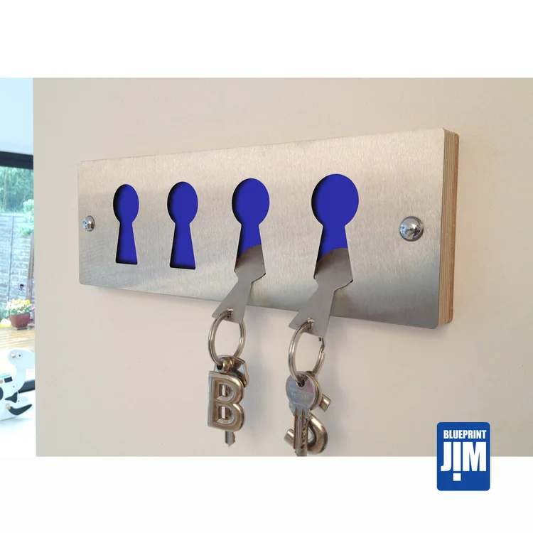 Birch-faced Plywood Key Rack — Blueprintjim