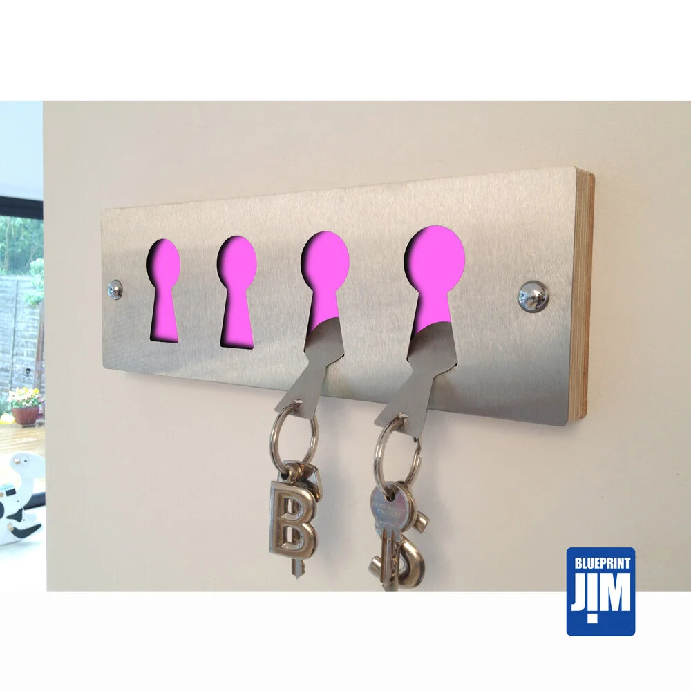Birch-faced Plywood Key Rack — Blueprintjim