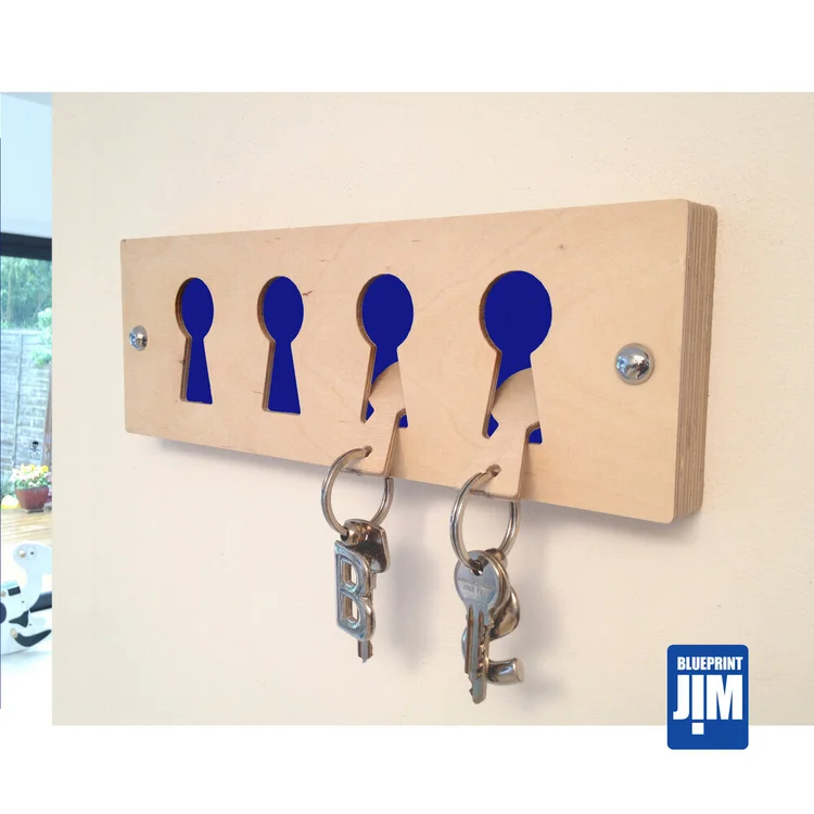Stainless Steel Key Rack — Blueprintjim