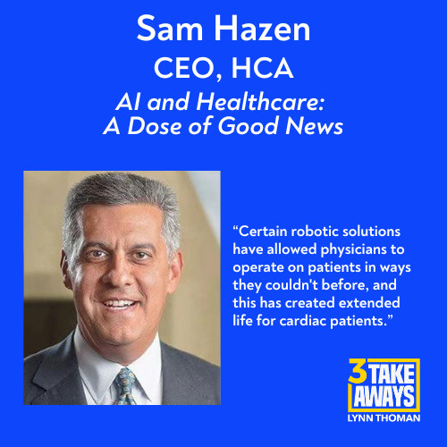 AI and Healthcare: A Dose of Good News — 3 Takeaways
