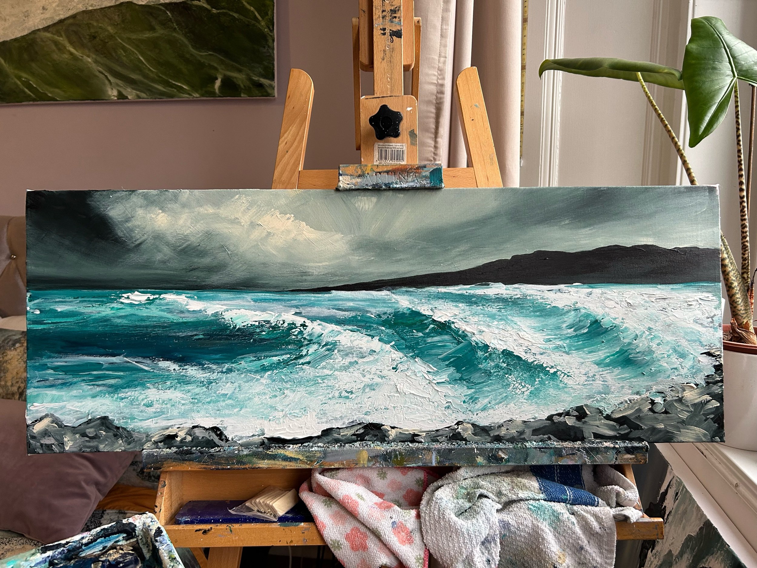 Original art from Stirling seascape and landscape artist — Lindsay ...