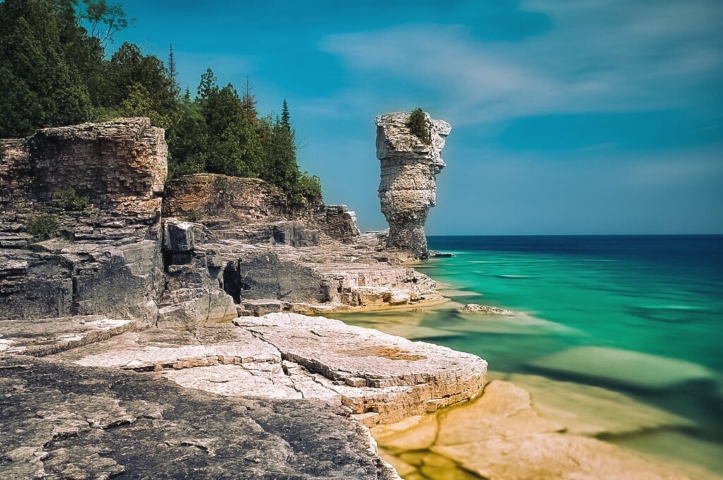 Ferry To Flowerpot Island Tobermory Ontario | Best Flower Site