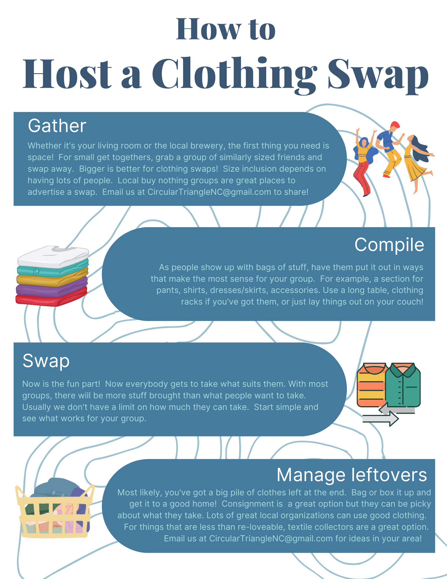 Clothing Swaps — Circular Triangle
