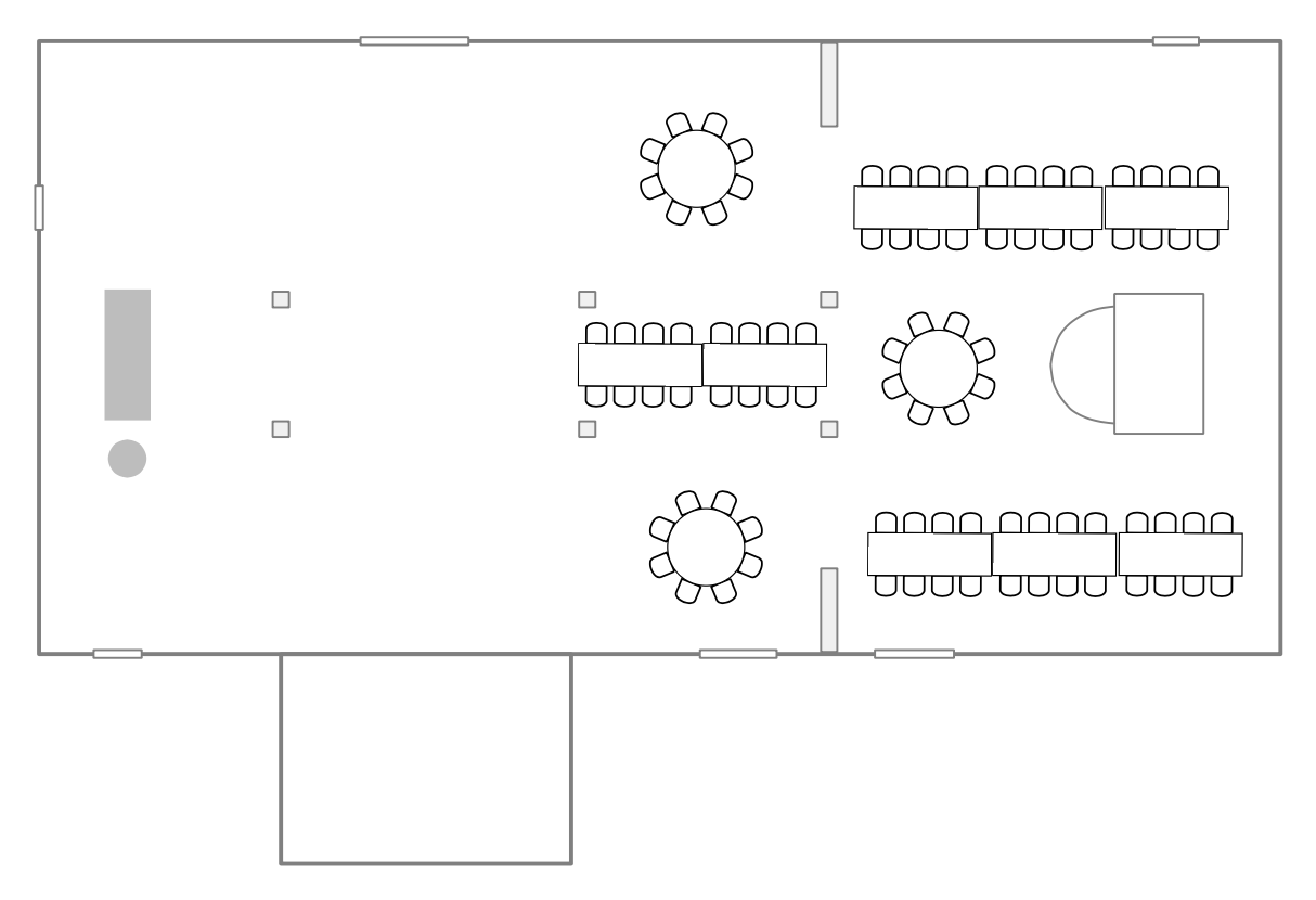 Ballroom — Barr Mansion