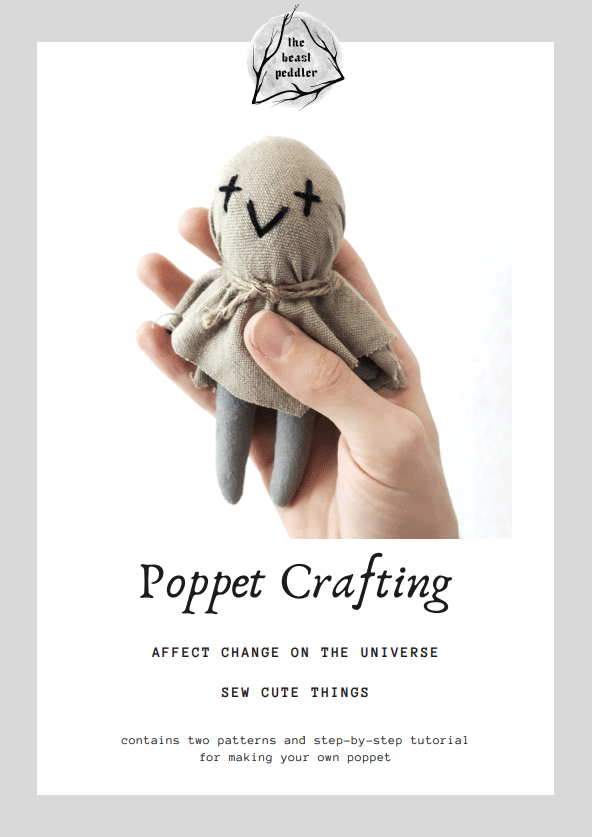 Poppet Crafting Ebook | Plush Sewing Pattern + Instructions — The Beast ...