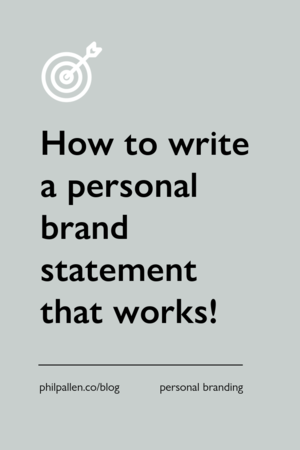 Phil Pallen—The Easy Way to Create a Brand Positioning Statement