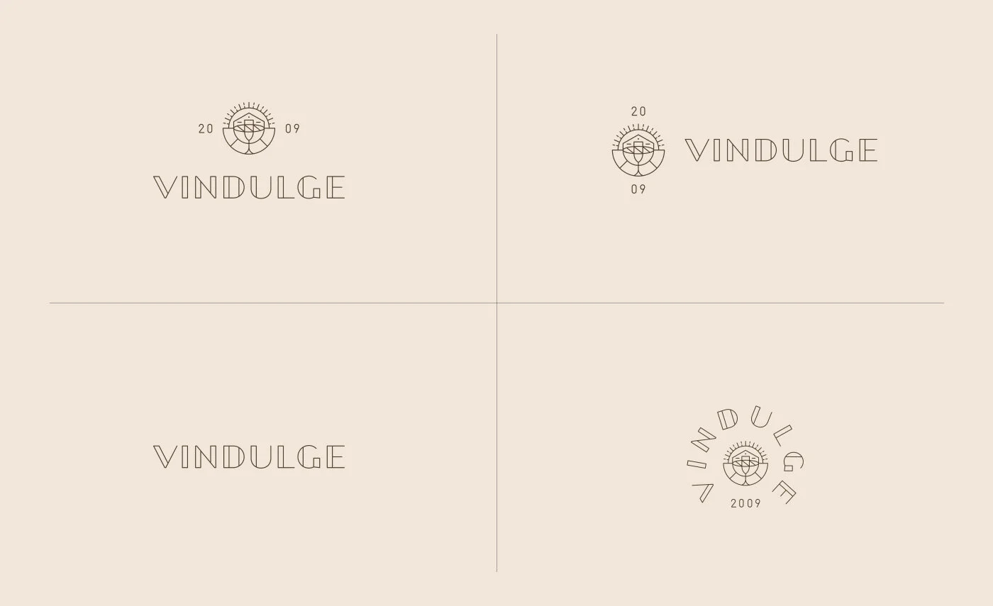 Phil Pallen—Vindulge's New Brand Identity: A Classic & Rustic Design
