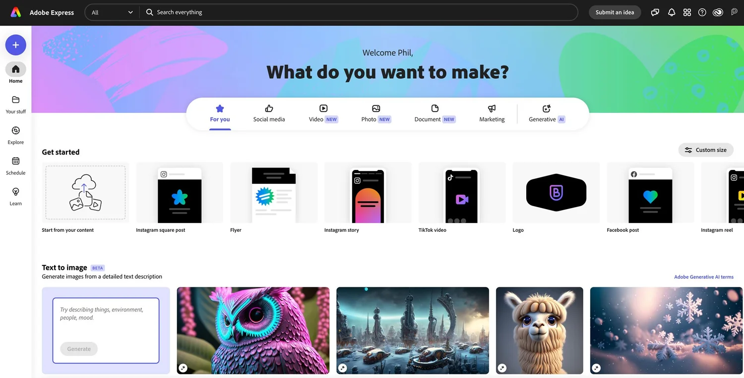 Phil Pallen—Adobe Express vs Canva 2024: A Comparison of the Top Design ...