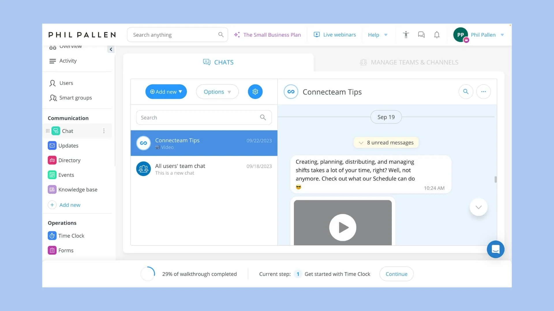 Phil Pallen—The All-In-One Solution for Team Management: Connecteam