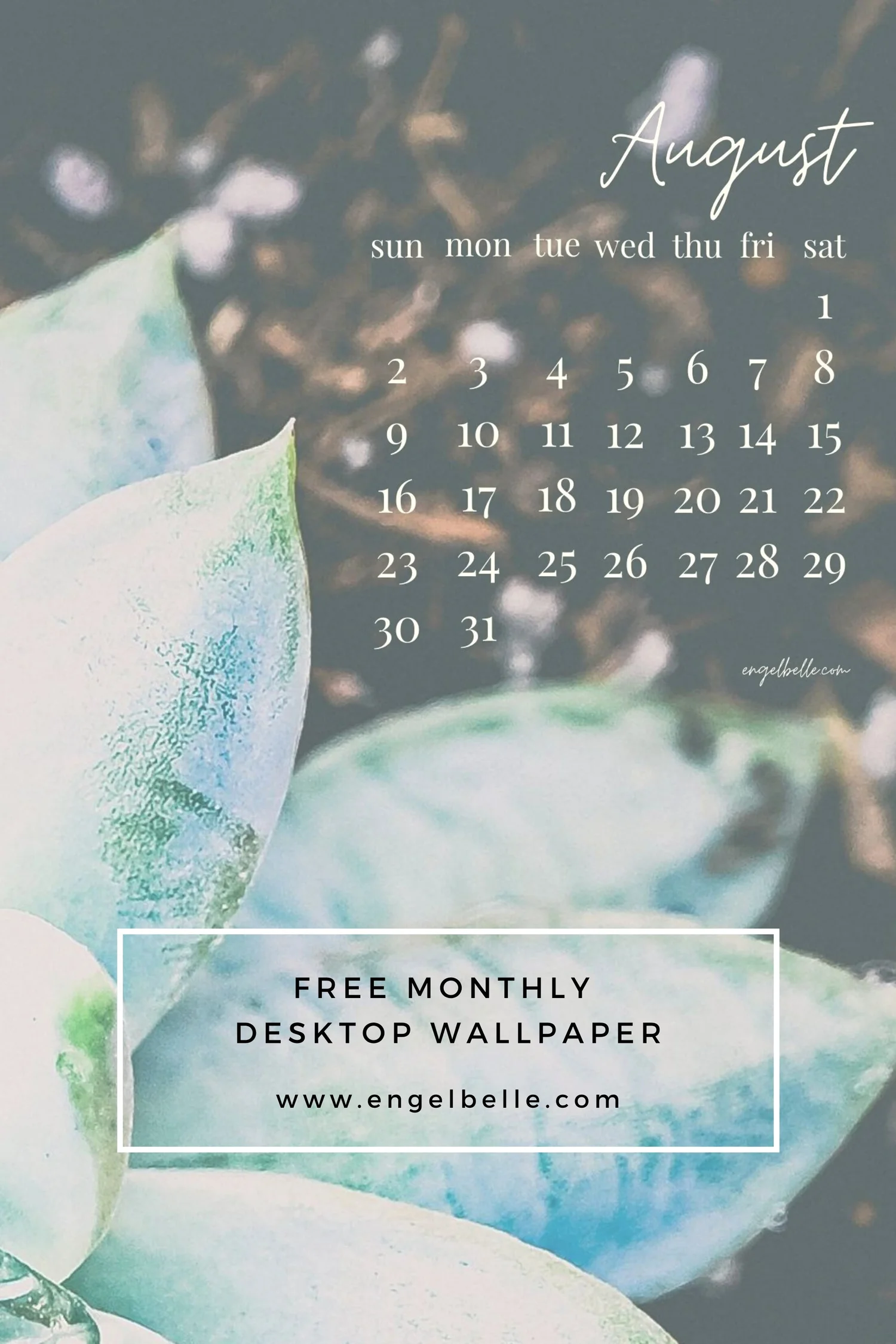 Free Monthly Wallpaper featuring Engelbelle.com digital downloads ...