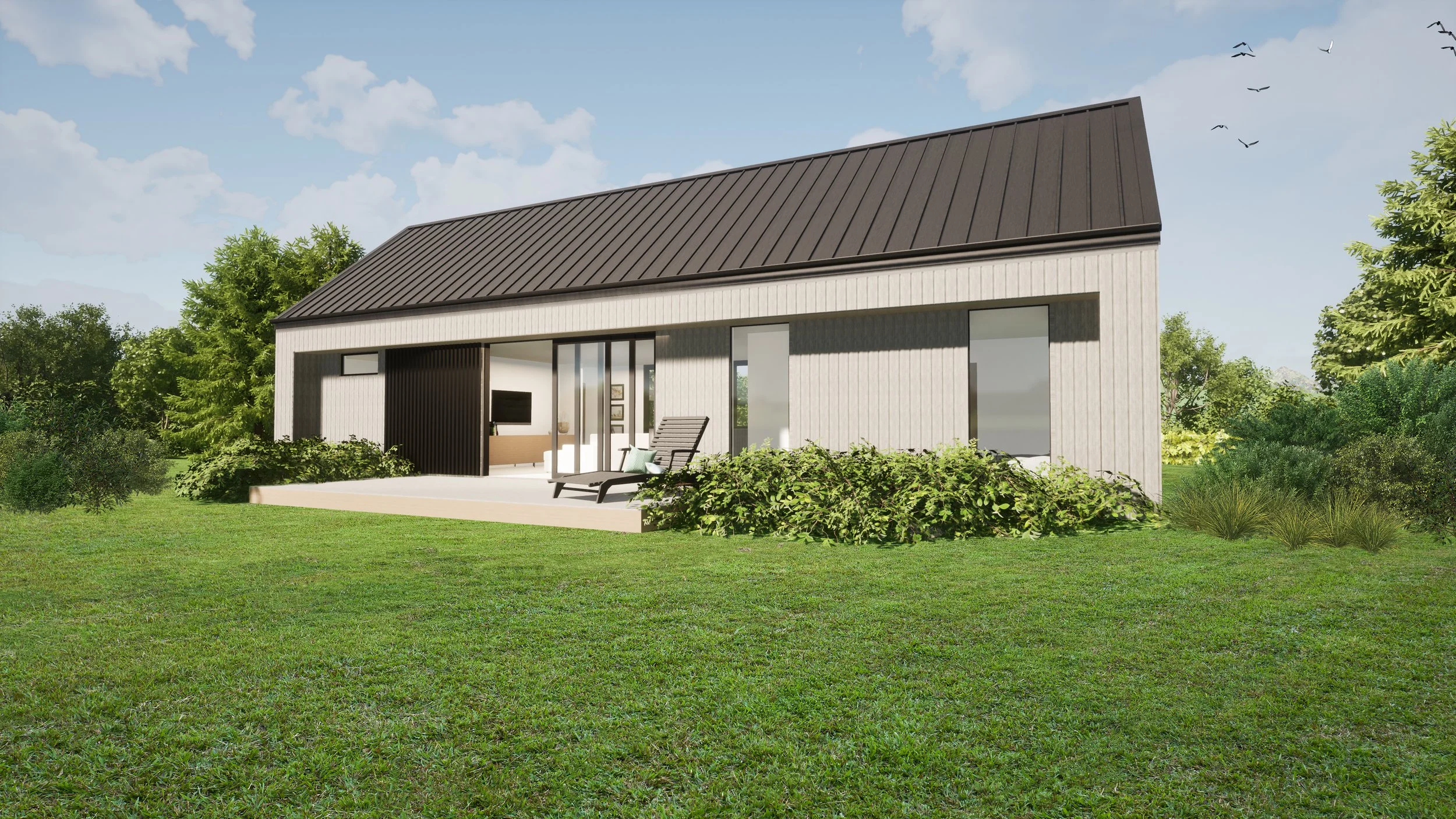 The Mini Barn. 2 bed, 83m2 — Origin Architecture