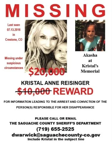 MISSING: Kristal Reisinger — The Murder Diaries Podcast