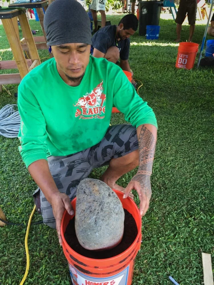 Learning to Make Pohaku Kuʻi ʻAi — Ma Ka Hana Ka ʻIke