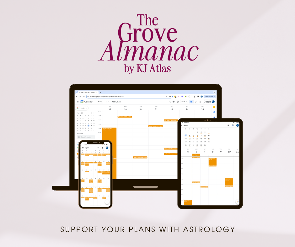 The Grove Almanac | Discover Your Universe — KJ Atlas, astrology for ...