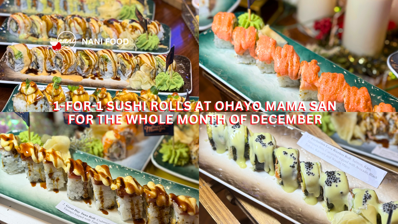 Deals — FOOD & DRINK — NANI?! なに - Singapore's Japanese Food & Lifestyle Guide