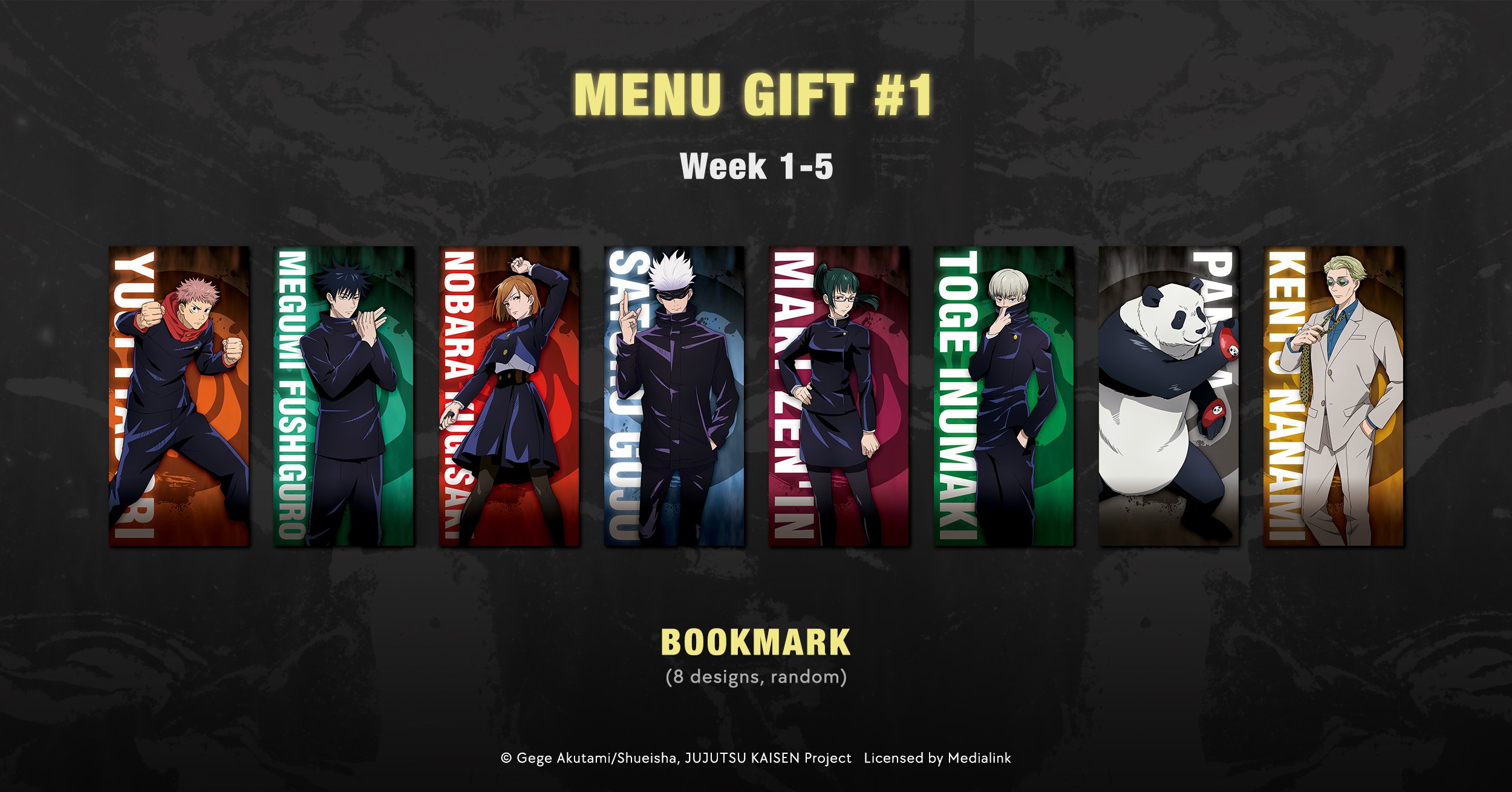 Review: ANIPLUS x Jujutsu Kaisen Collaboration Themed Café — NANI?! なに ...