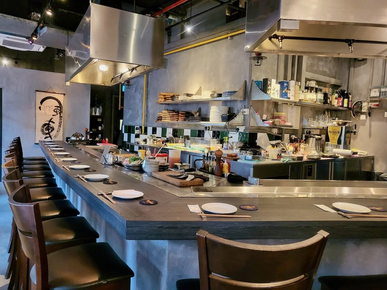Teppan Bar Q Reopens With Refreshed Interior, Brings Back Café Hachi’s ...