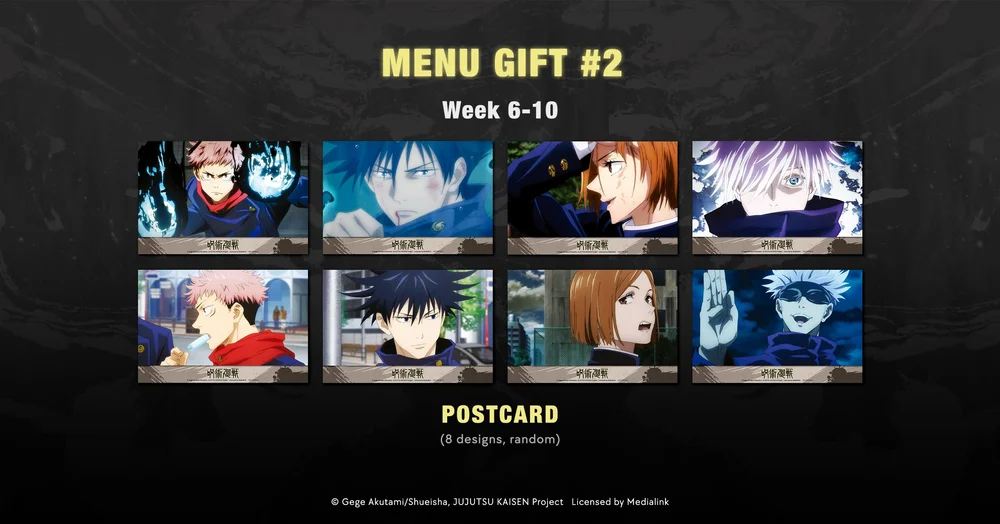 Review: ANIPLUS x Jujutsu Kaisen Collaboration Themed Café — NANI?! なに ...