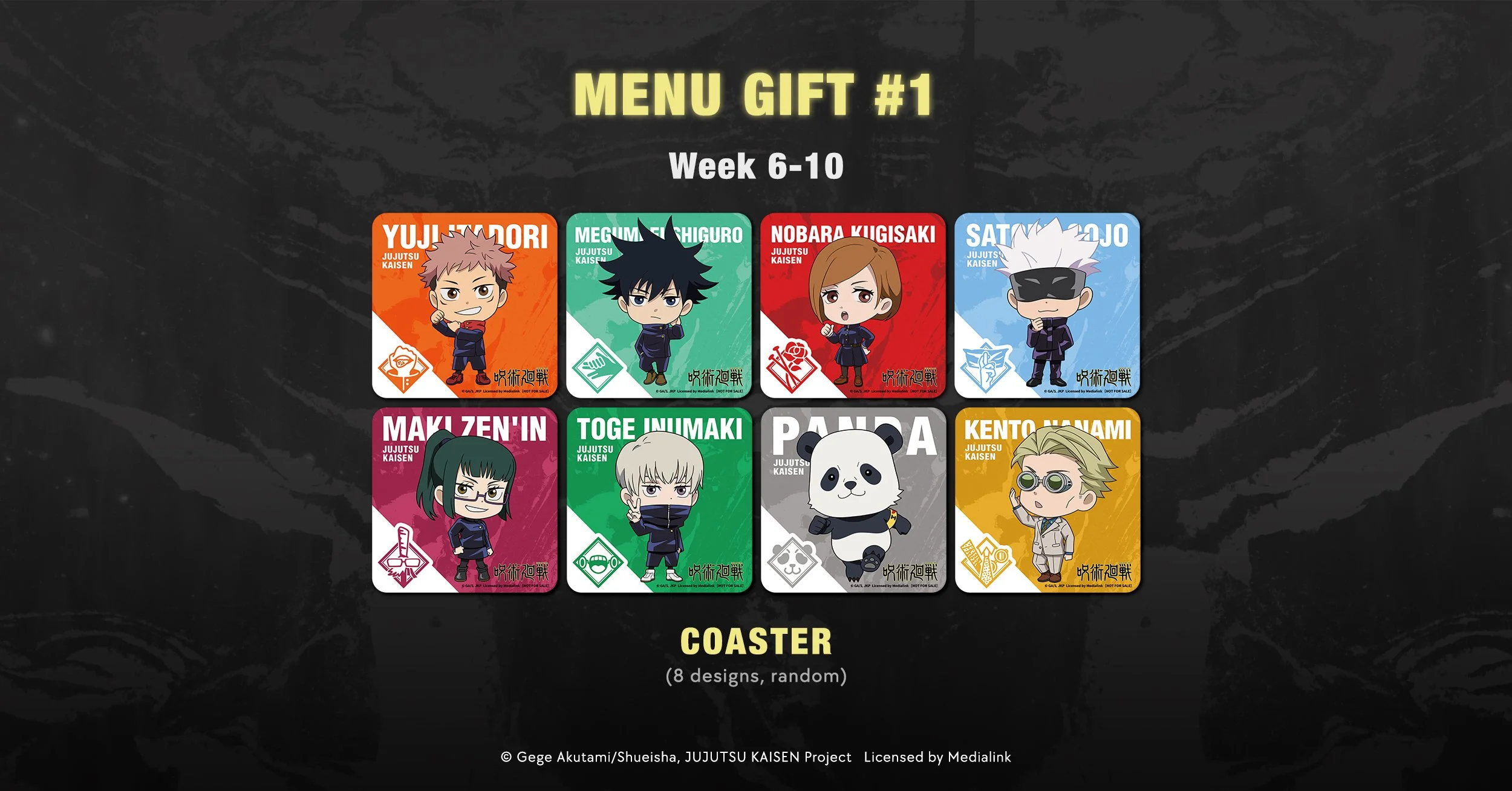 Review: ANIPLUS x Jujutsu Kaisen Collaboration Themed Café — NANI?! なに ...