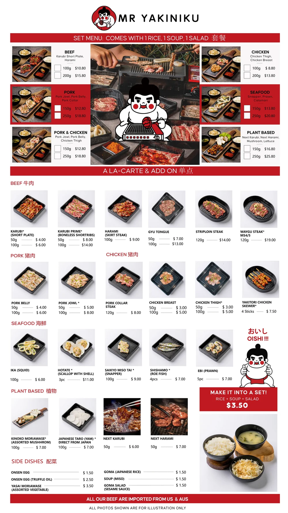 Review: Mr Yakiniku Serving Ala-Carte Premium Quality Meat, Plant-Based ...