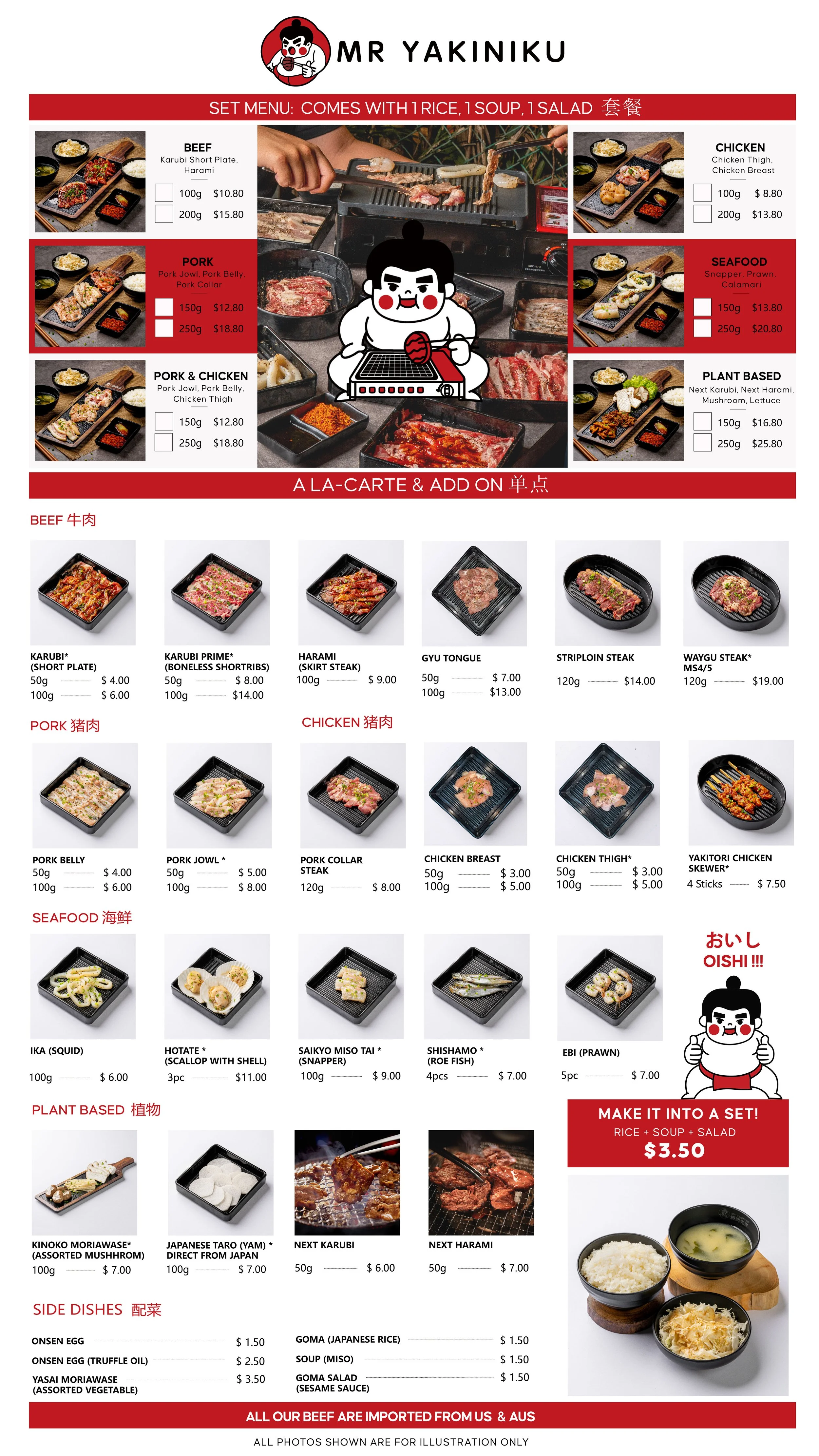 Review: Mr Yakiniku Serving Ala-Carte Premium Quality Meat, Plant-Based ...