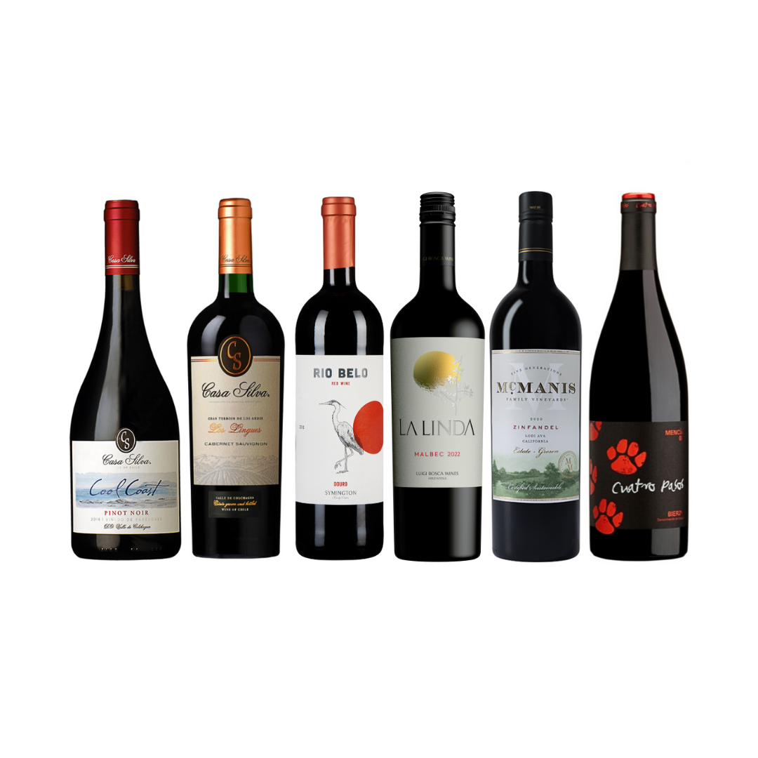 Premium Reds Mixed (Case of 6) — Wines Of The World