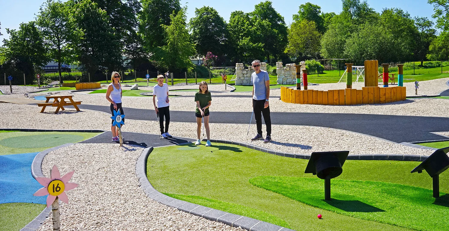 Adventure Golf Course — Highfields Park