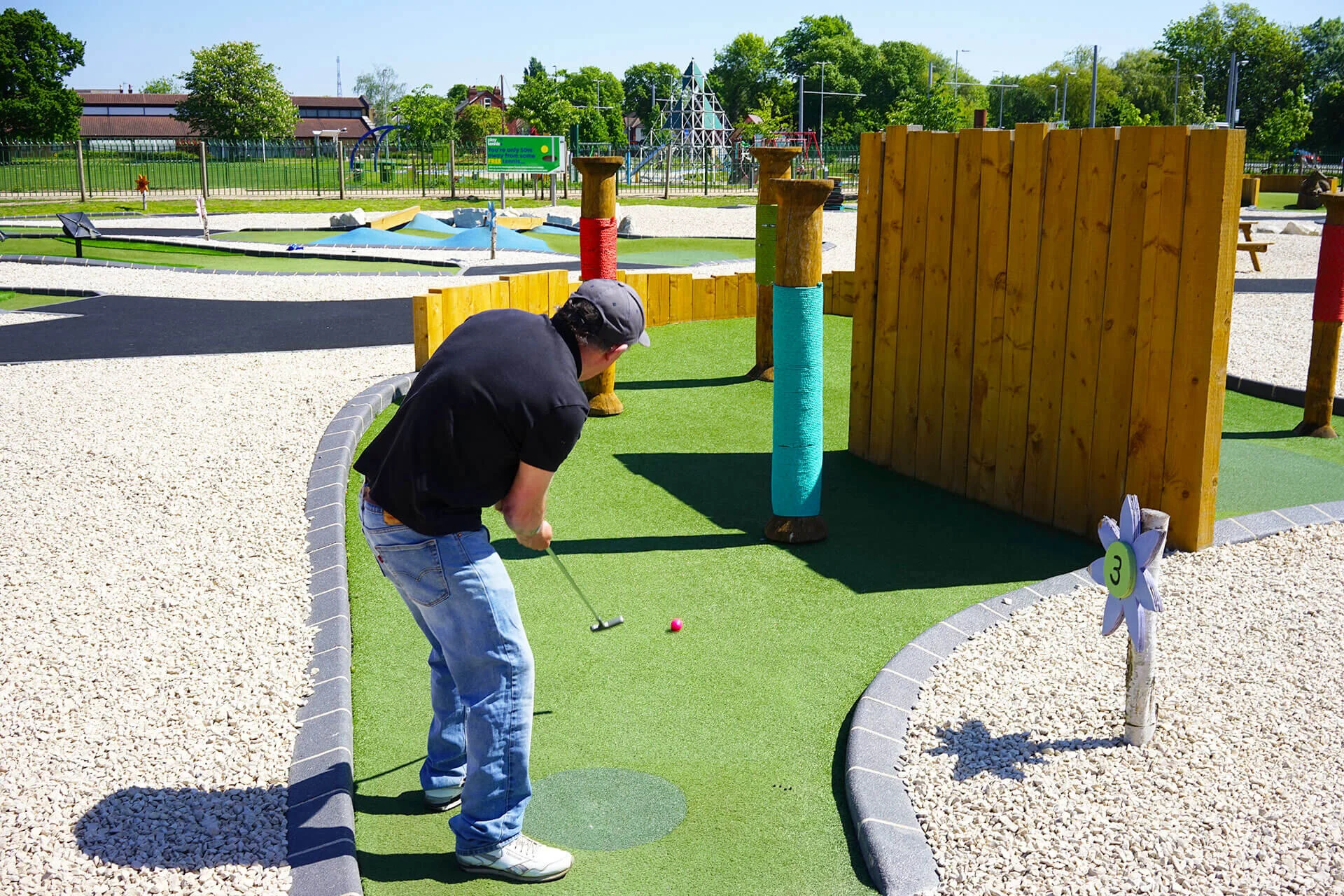 Adventure Golf Course — Highfields Park