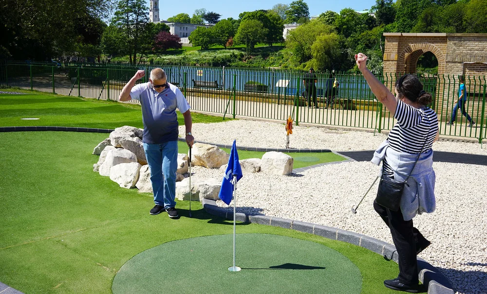 Adventure Golf Course — Highfields Park