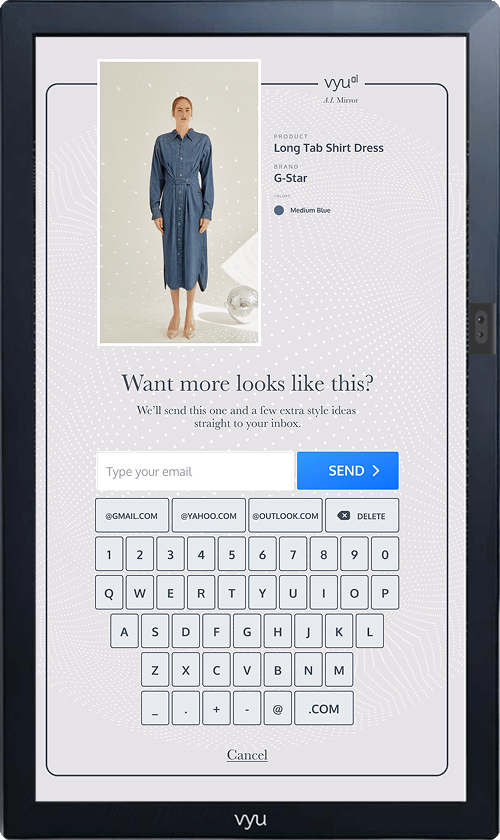 Vyu Try-on Mirror: Digital Try-on Perfected – INDE