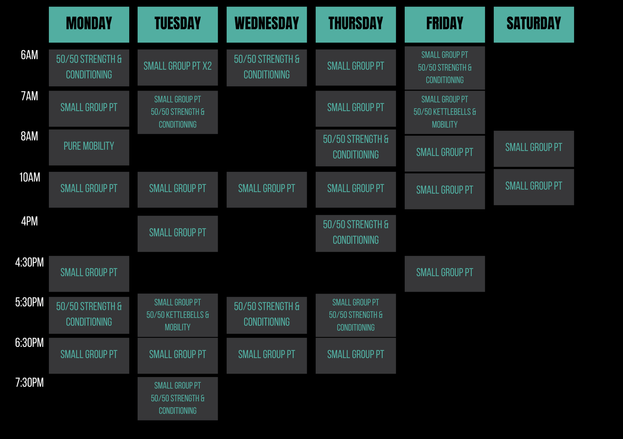 Classes At The Studio