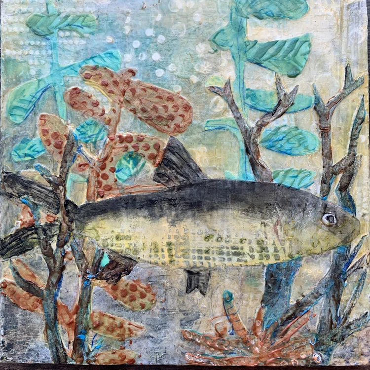 Creating Faux Encaustic with Acrylic Wax Effects — Sharon L. Ciccone Art