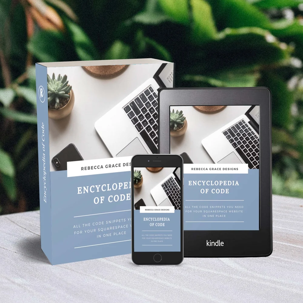 Rebecca Grace Designs | Squarespace Coding Expert and Coach