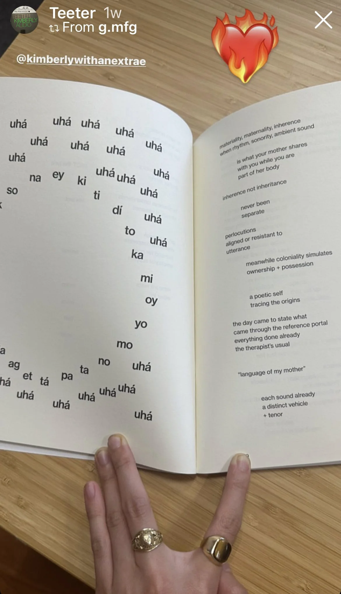 Teeter — Kimberly Alidio