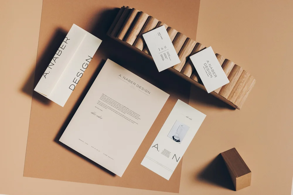 A. Naber Design Brand Identity — Jackie Robinson Design