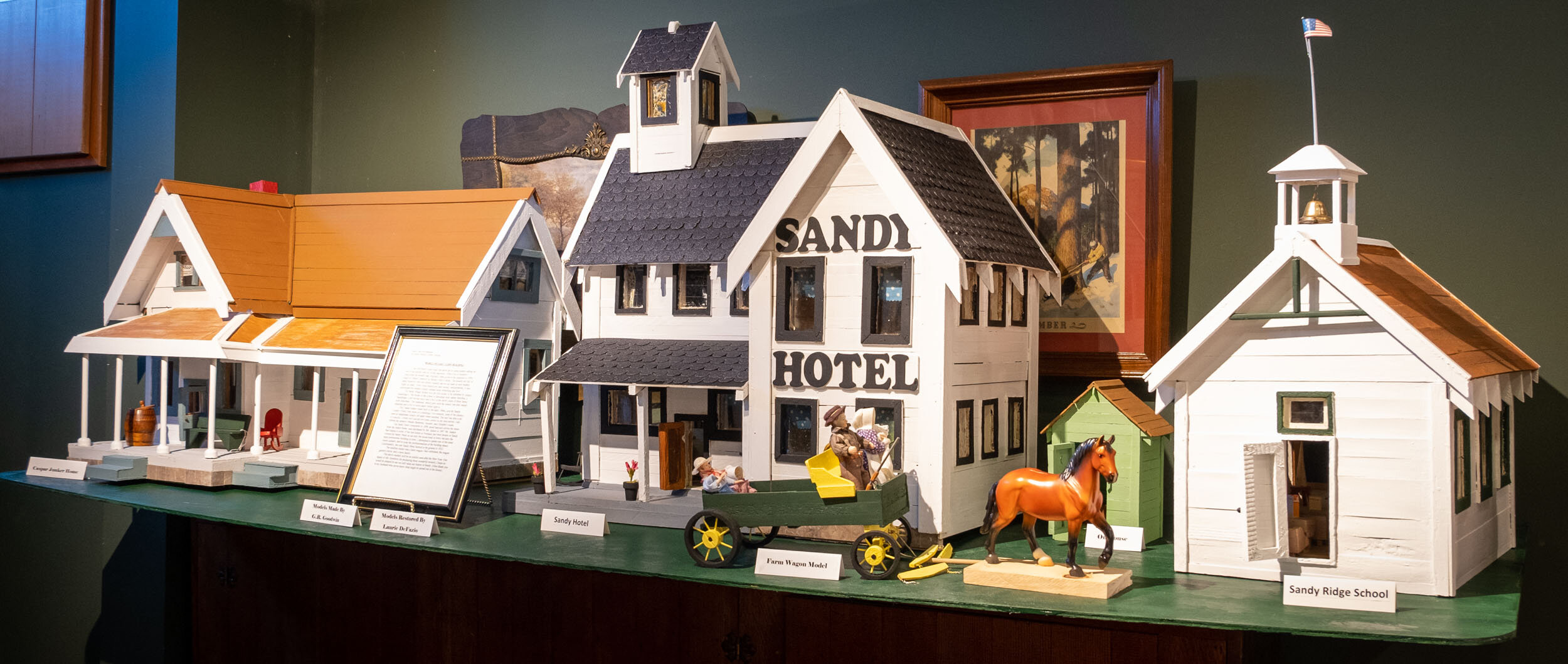 Exhibits — Sandy Historical Society