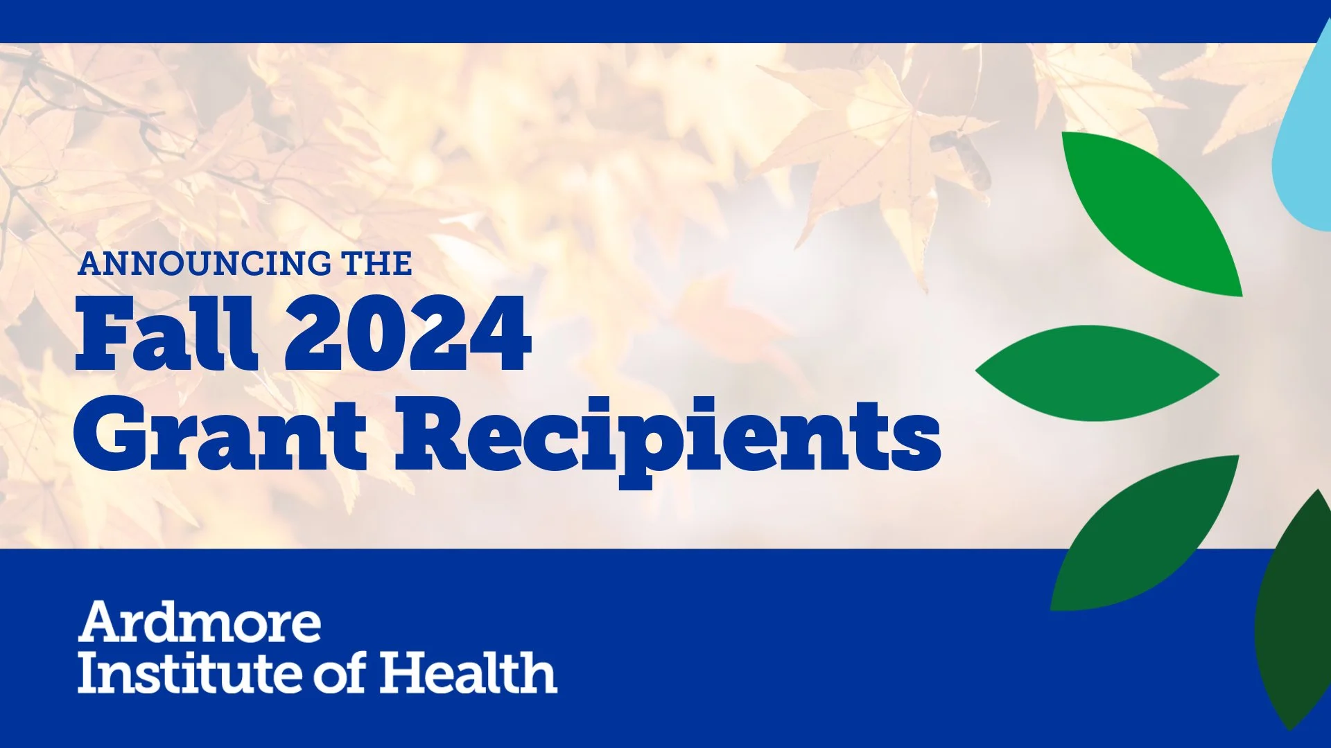 Ardmore Institute of Health Announces Fall 2024 Grant Recipients ...