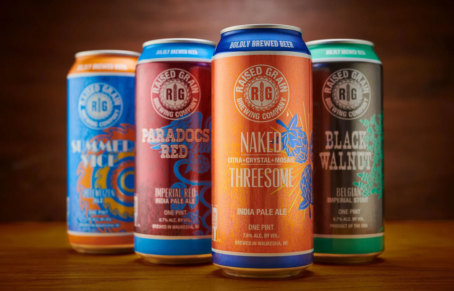 Boldly Brewed Beer — Raised Grain Brewing Co.