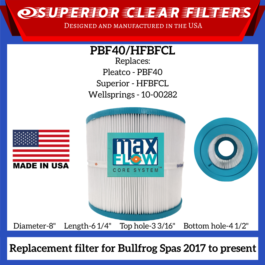 PBF40 10-00282 — SUPERIOR POOL AND SPAS
