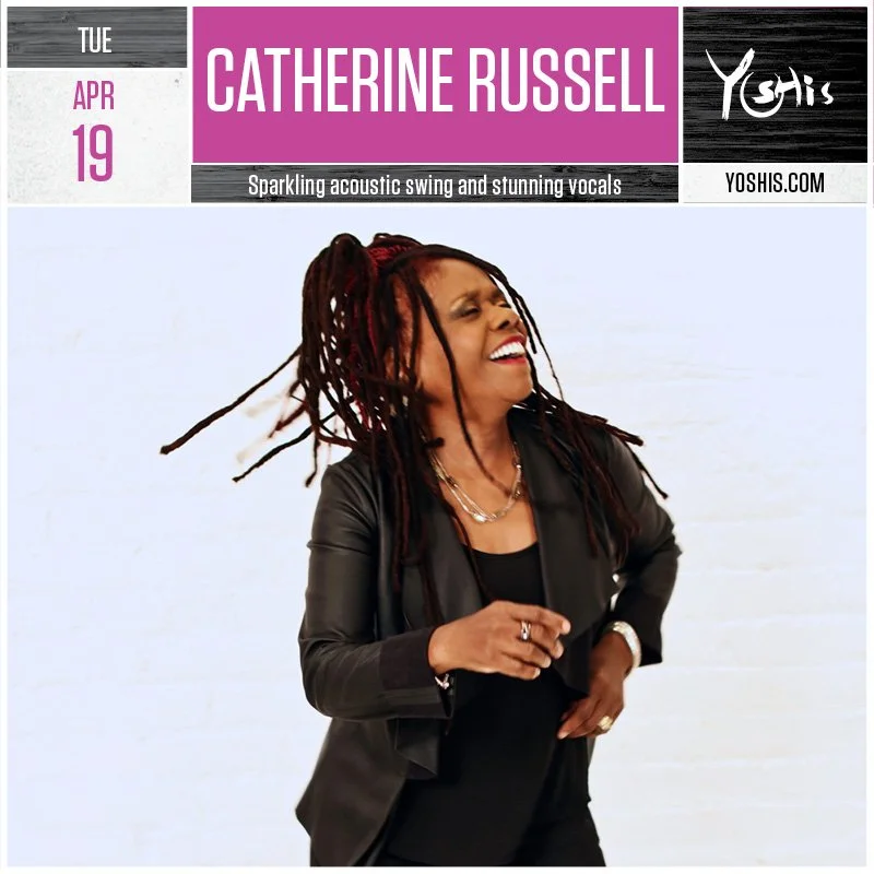 Catherine Russell, Vocalist - Shows, Events, Performances