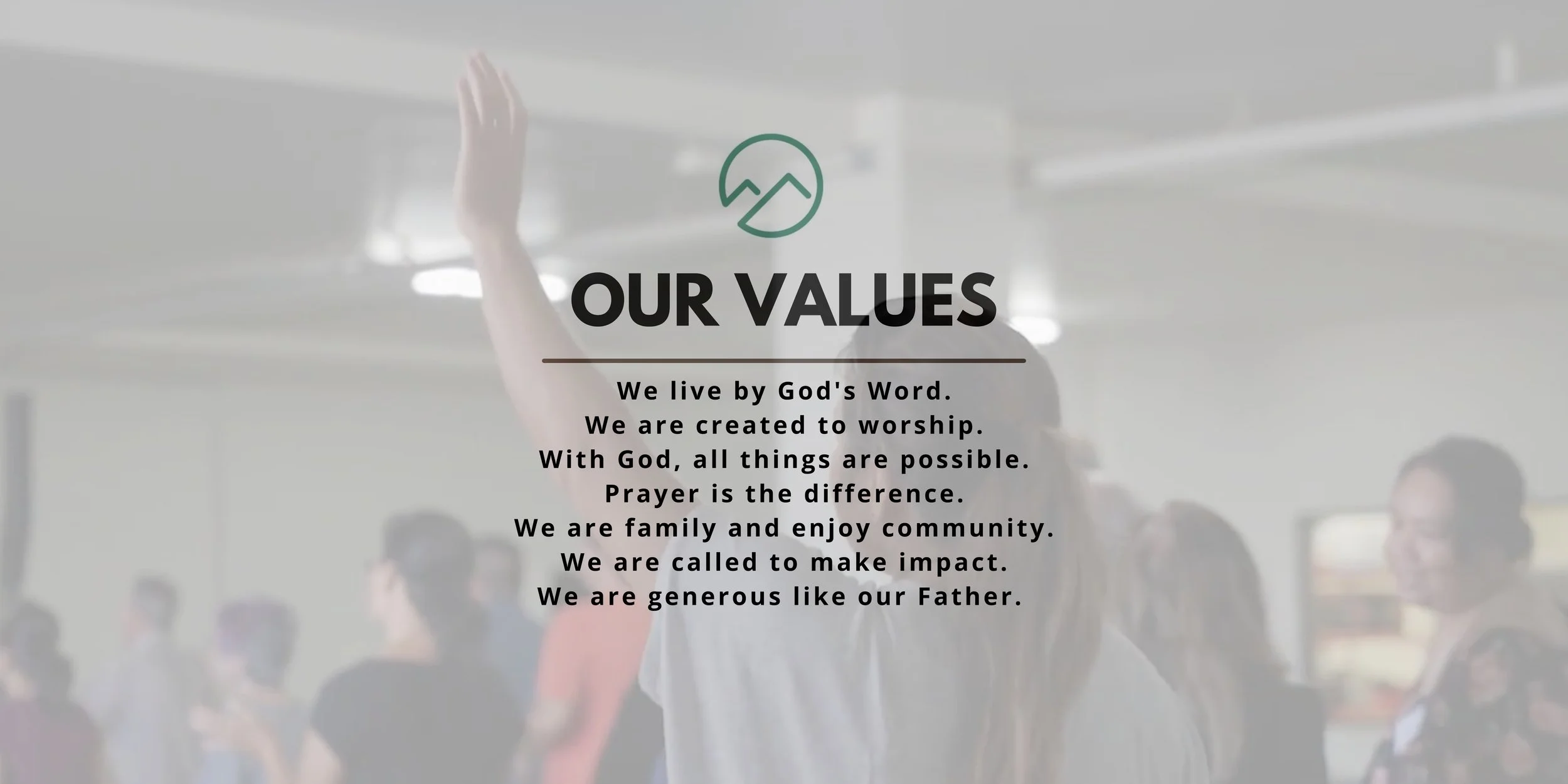 Our Values — Mountain View Community Church