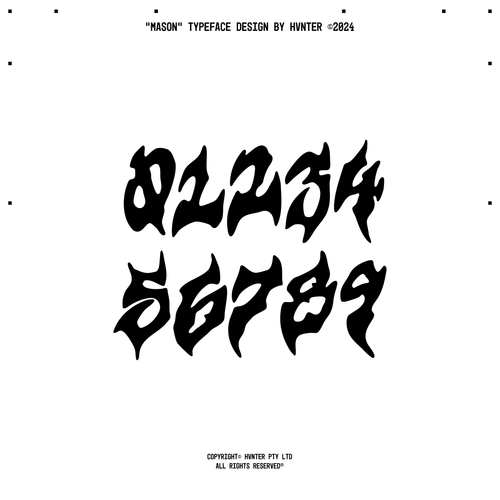 SKIMMER Typeface — hvnter.net
