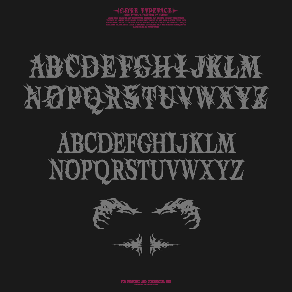 Botch Typeface — hvnter.net