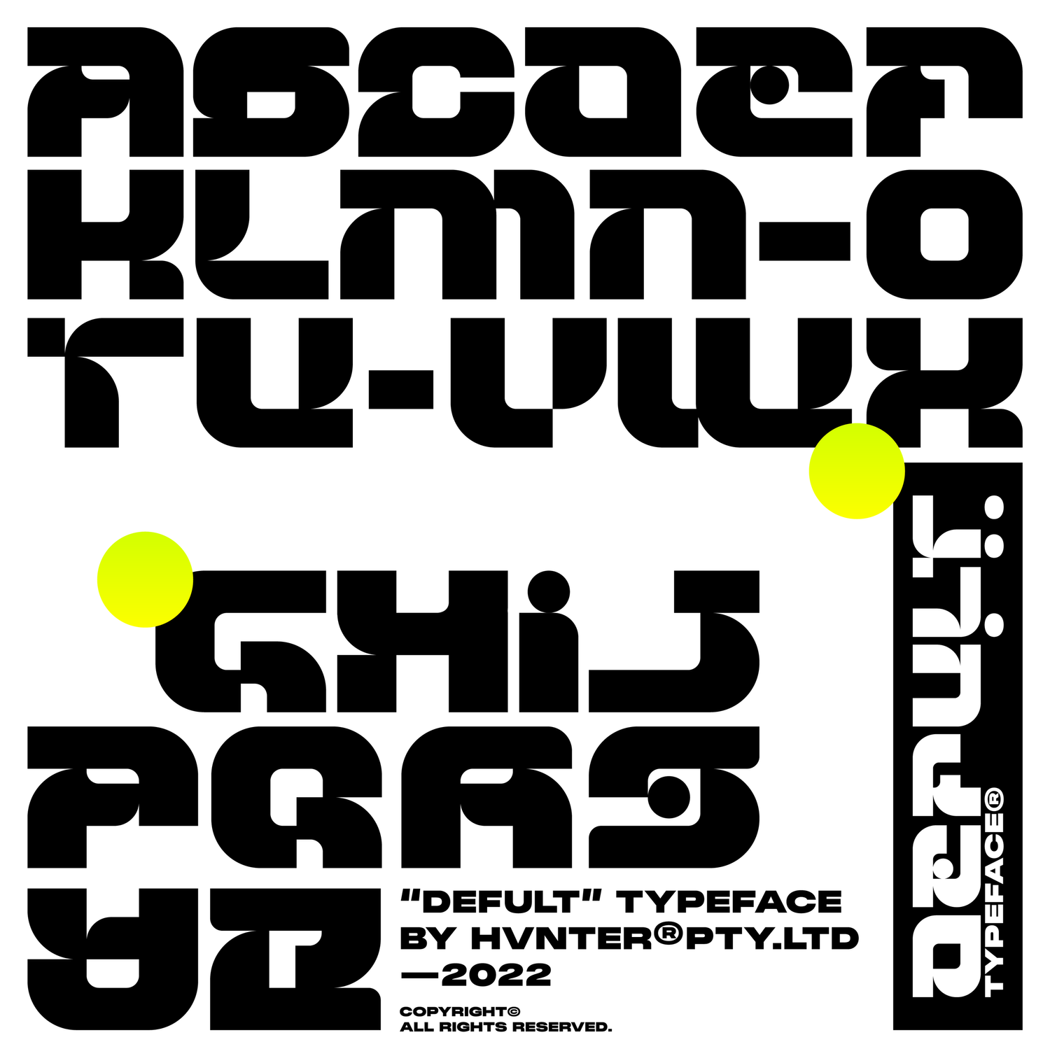 Botch Typeface — hvnter.net