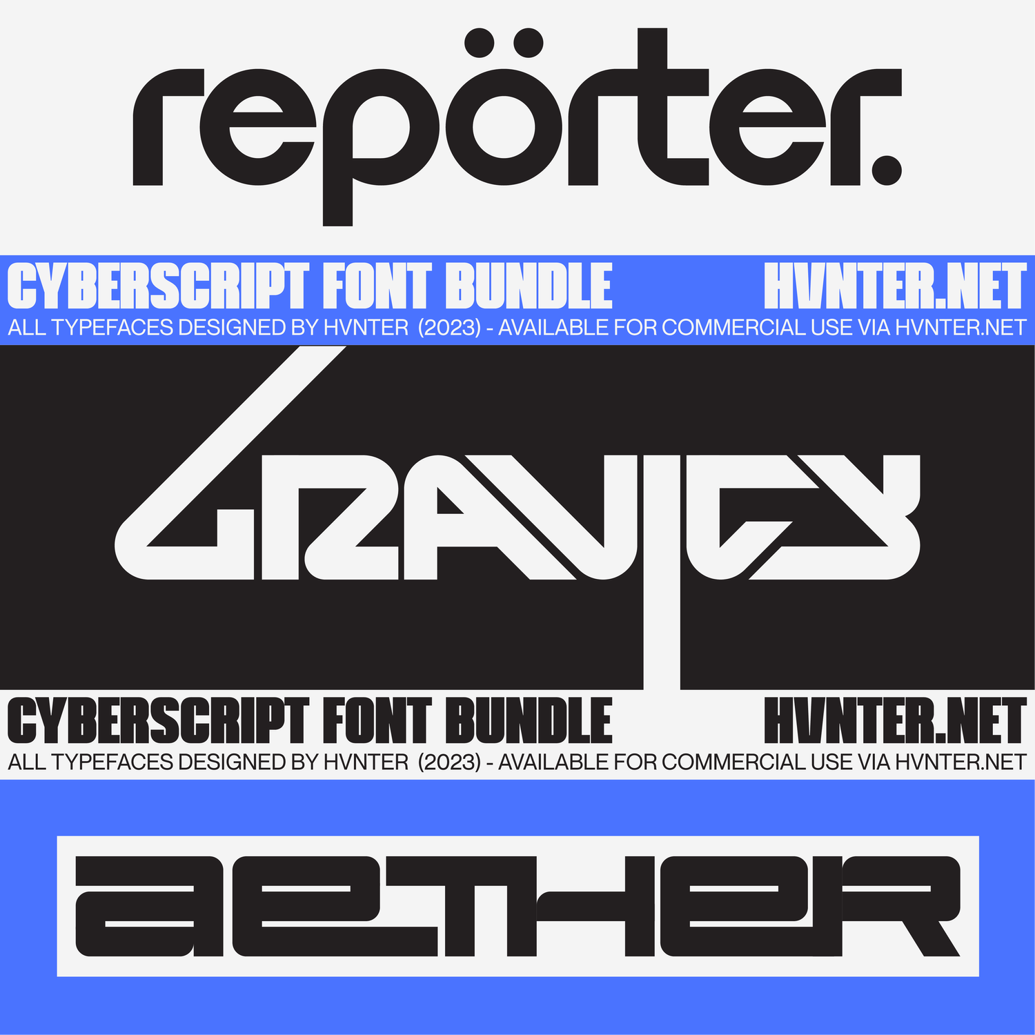 TYPEFACE BUNDLE — hvnter.net