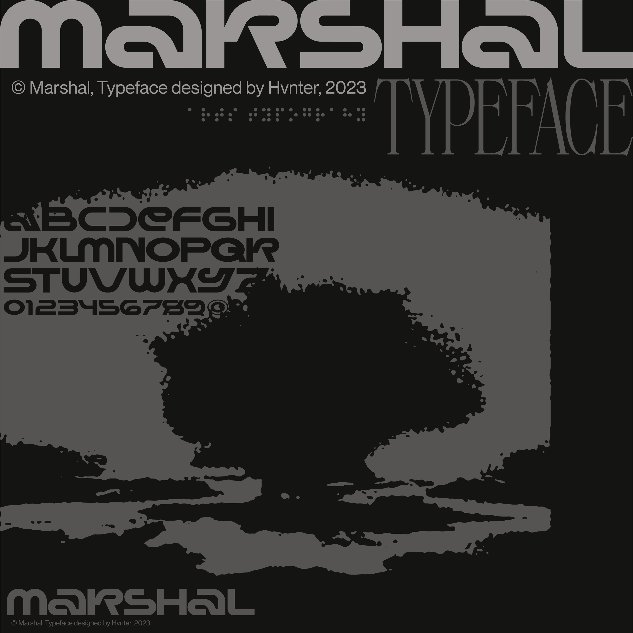 Marshal Typeface — hvnter.net