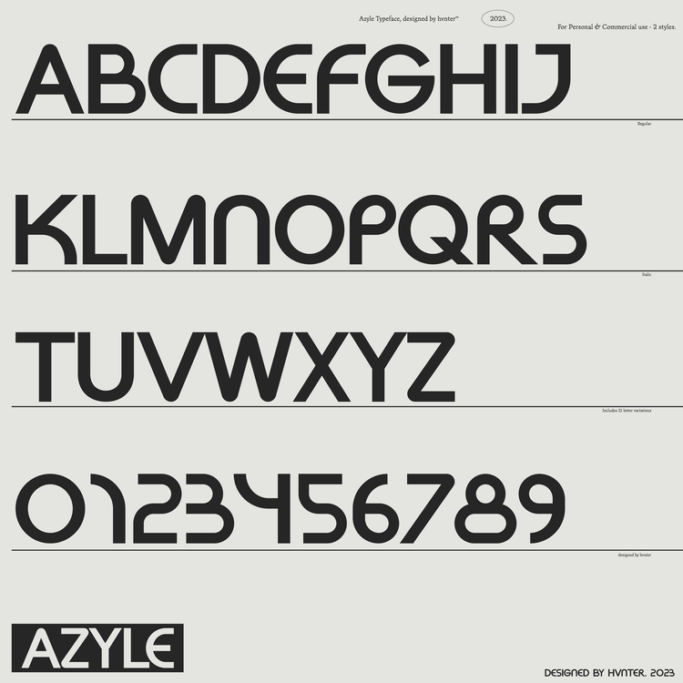 SKIMMER Typeface — hvnter.net