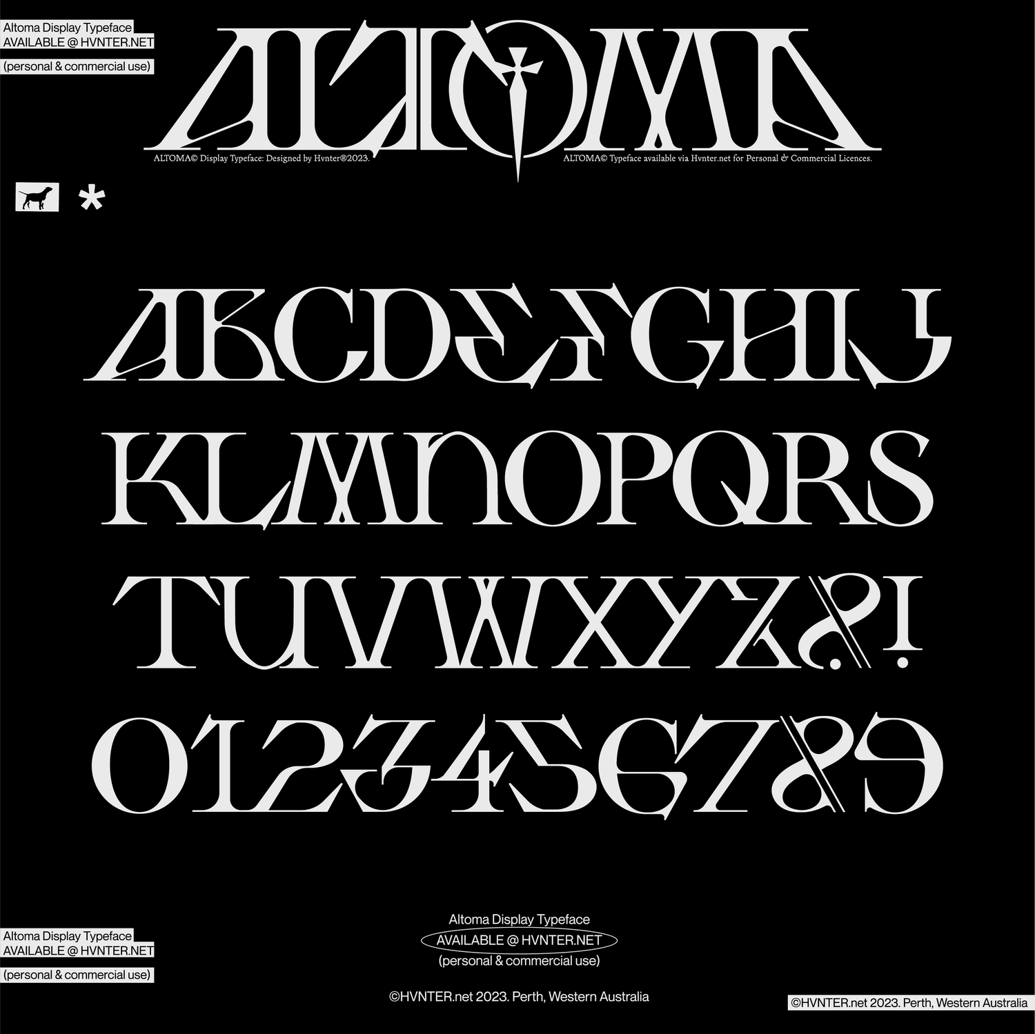 Cinema Typeface — hvnter.net