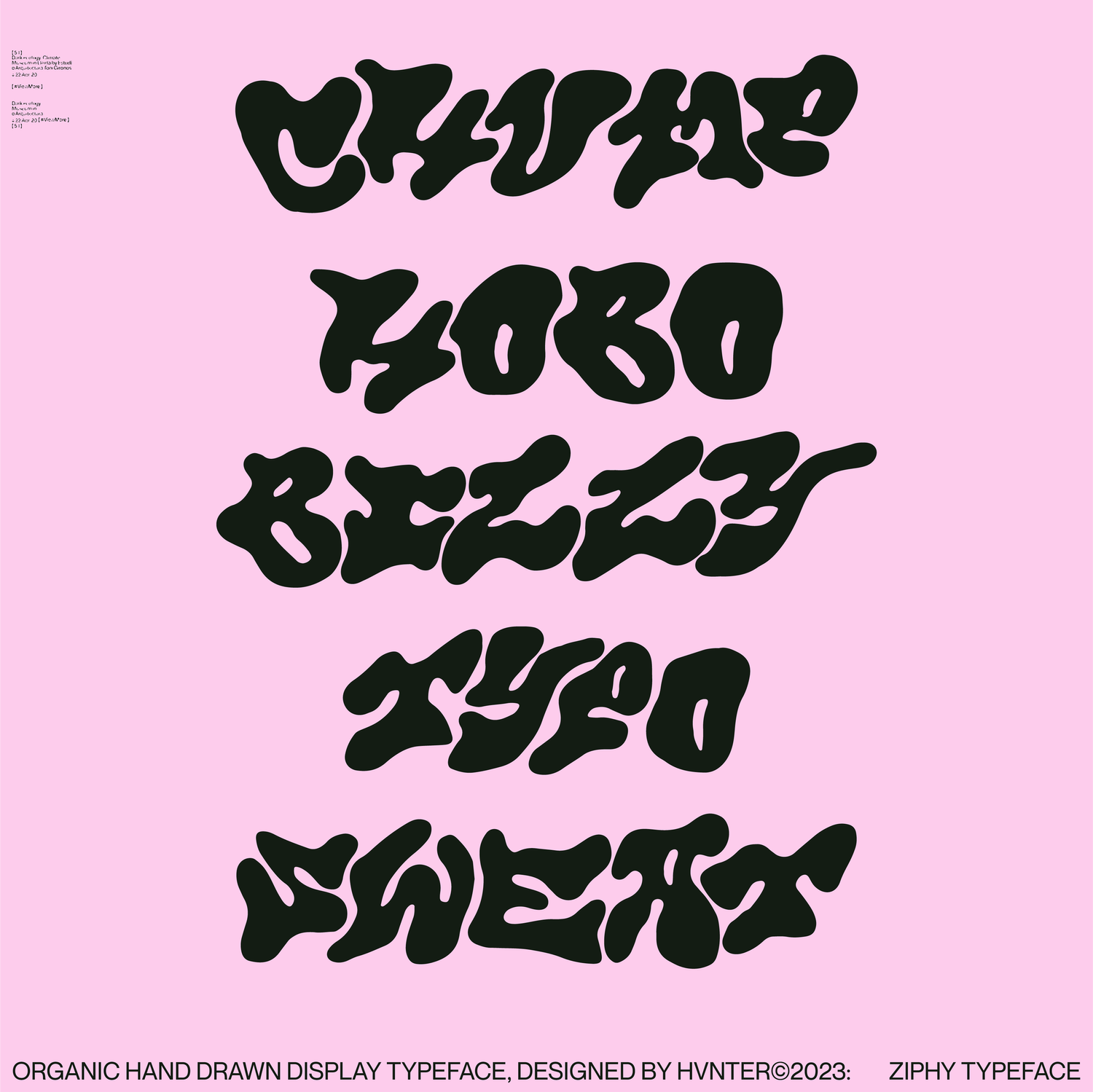 SKIMMER Typeface — hvnter.net
