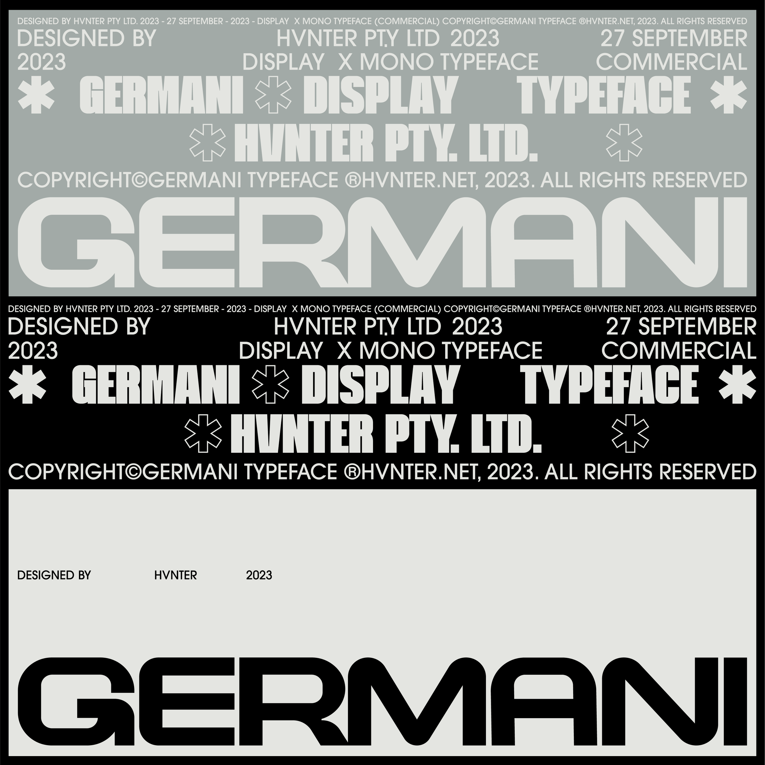 ZINER Typeface — hvnter.net
